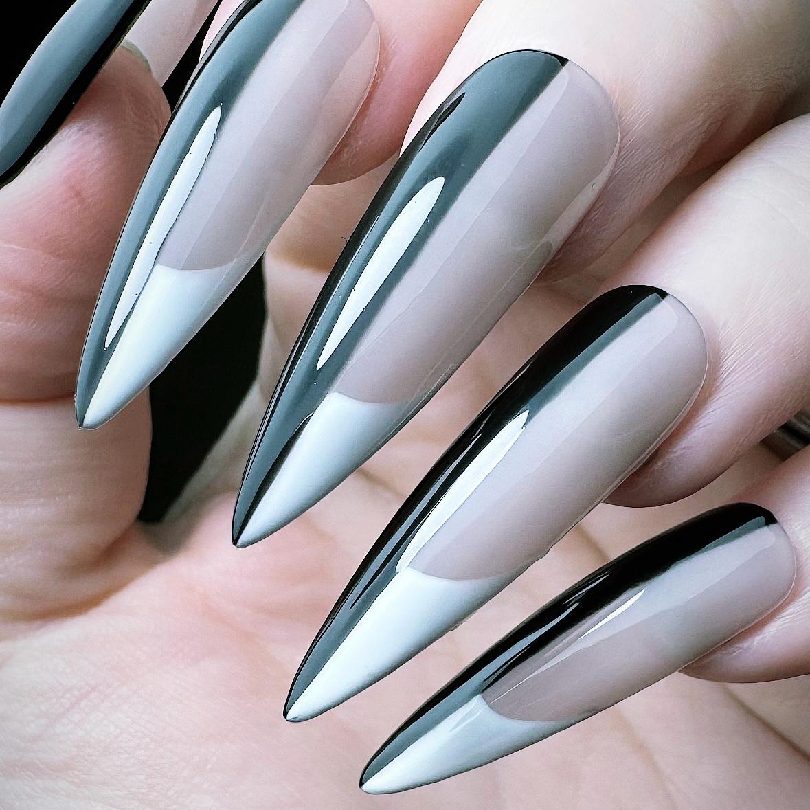 French Twist – Deadly Daggers Nail Studio